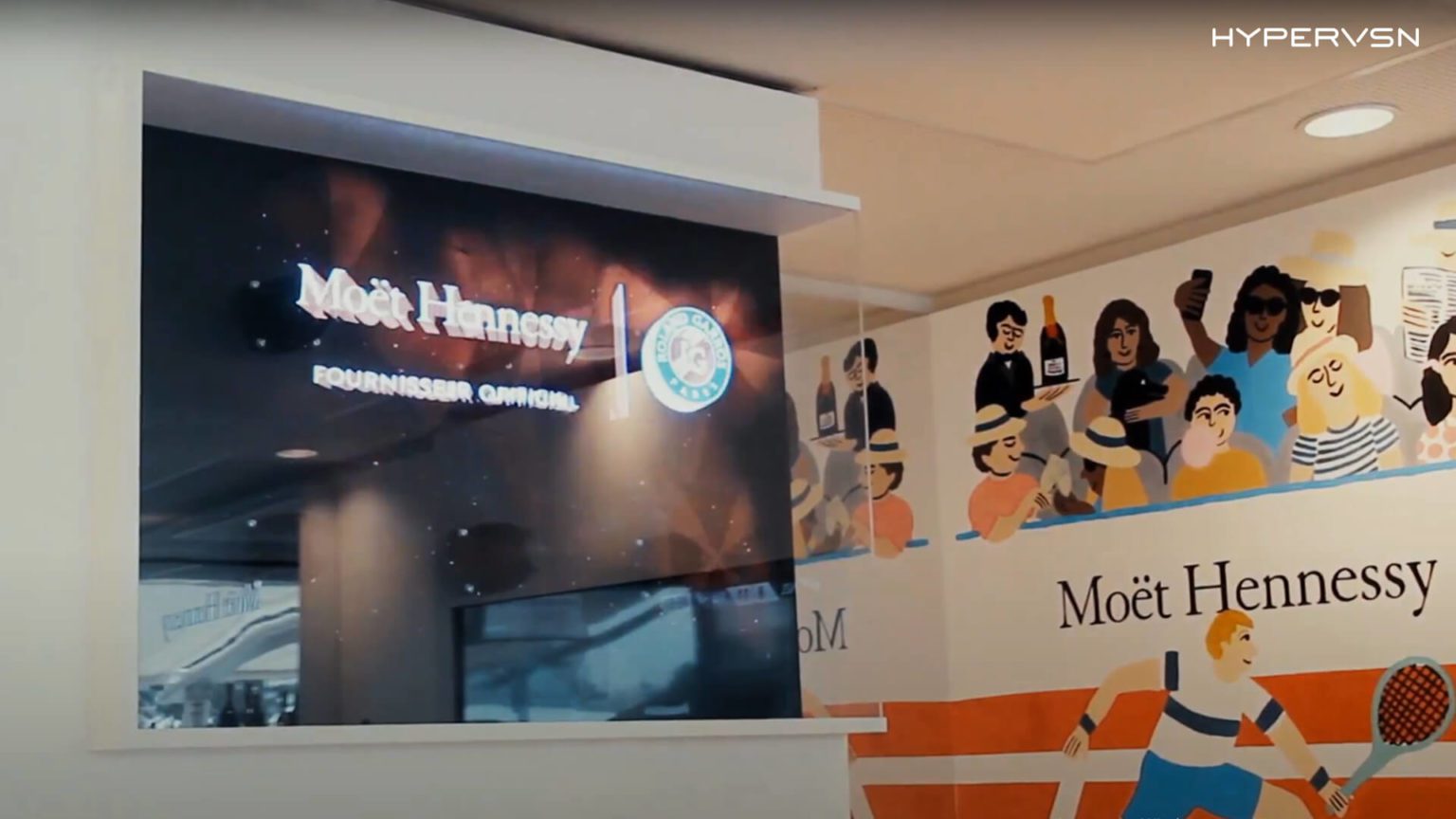 HYPERVSN 3D Holographic Visuals for HoReCa and MICE Industries - HYPERVSN