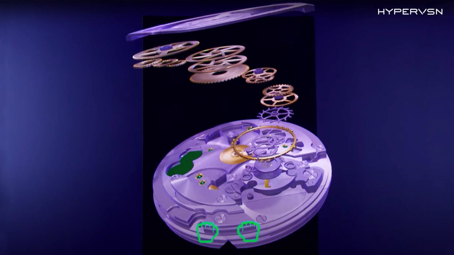 HYPERVSN 3D Holographic Visuals for HoReCa and MICE Industries - HYPERVSN