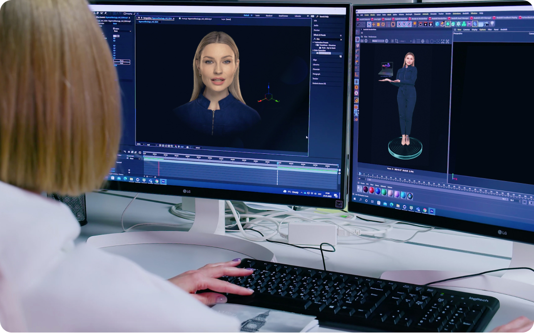 HYPERVSN Holographic Human