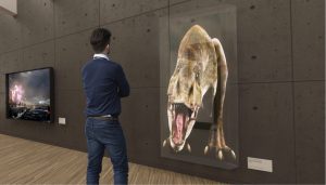 3D Holographic Signage for Events