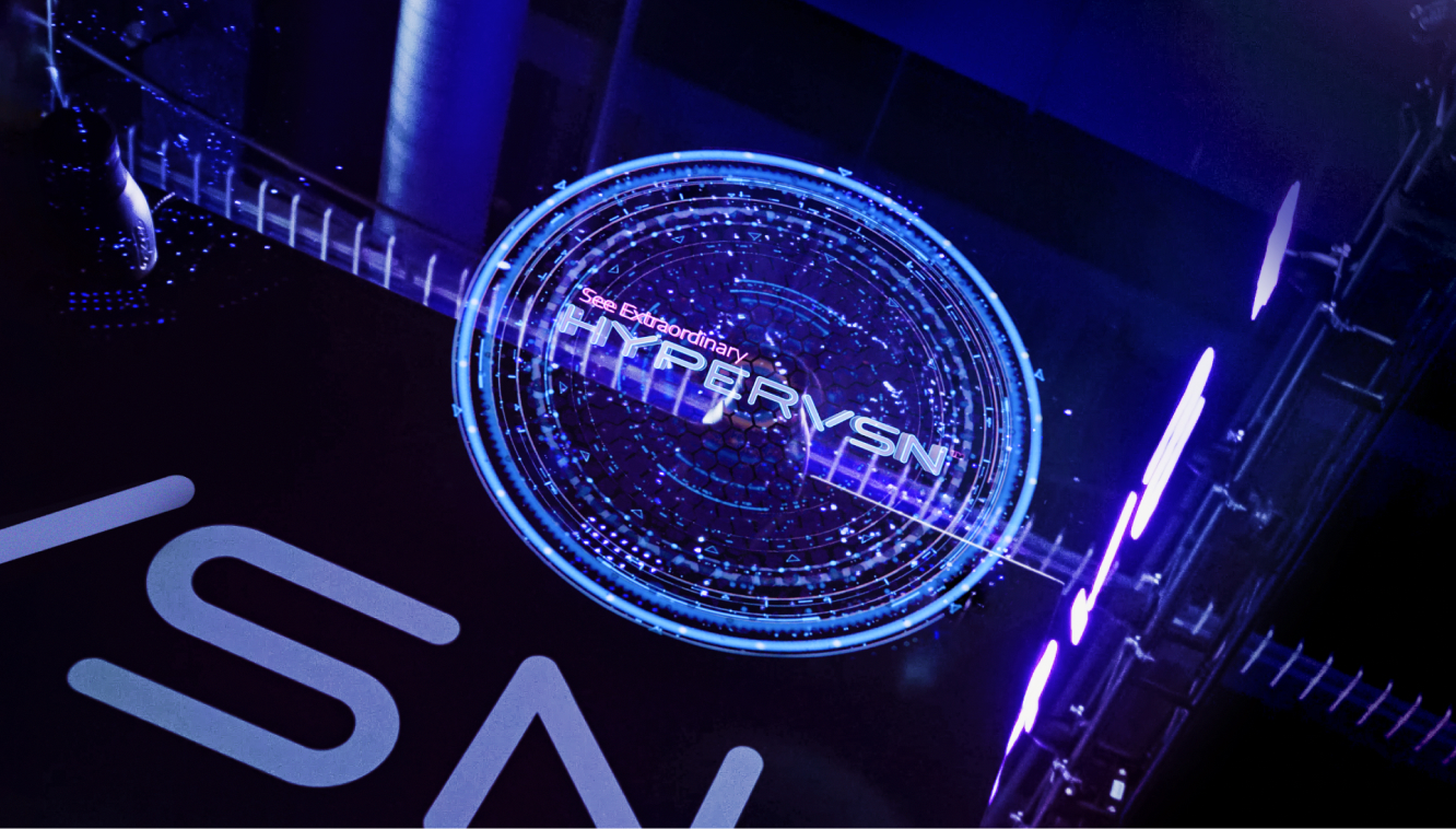 3D Holographic Signage for Events