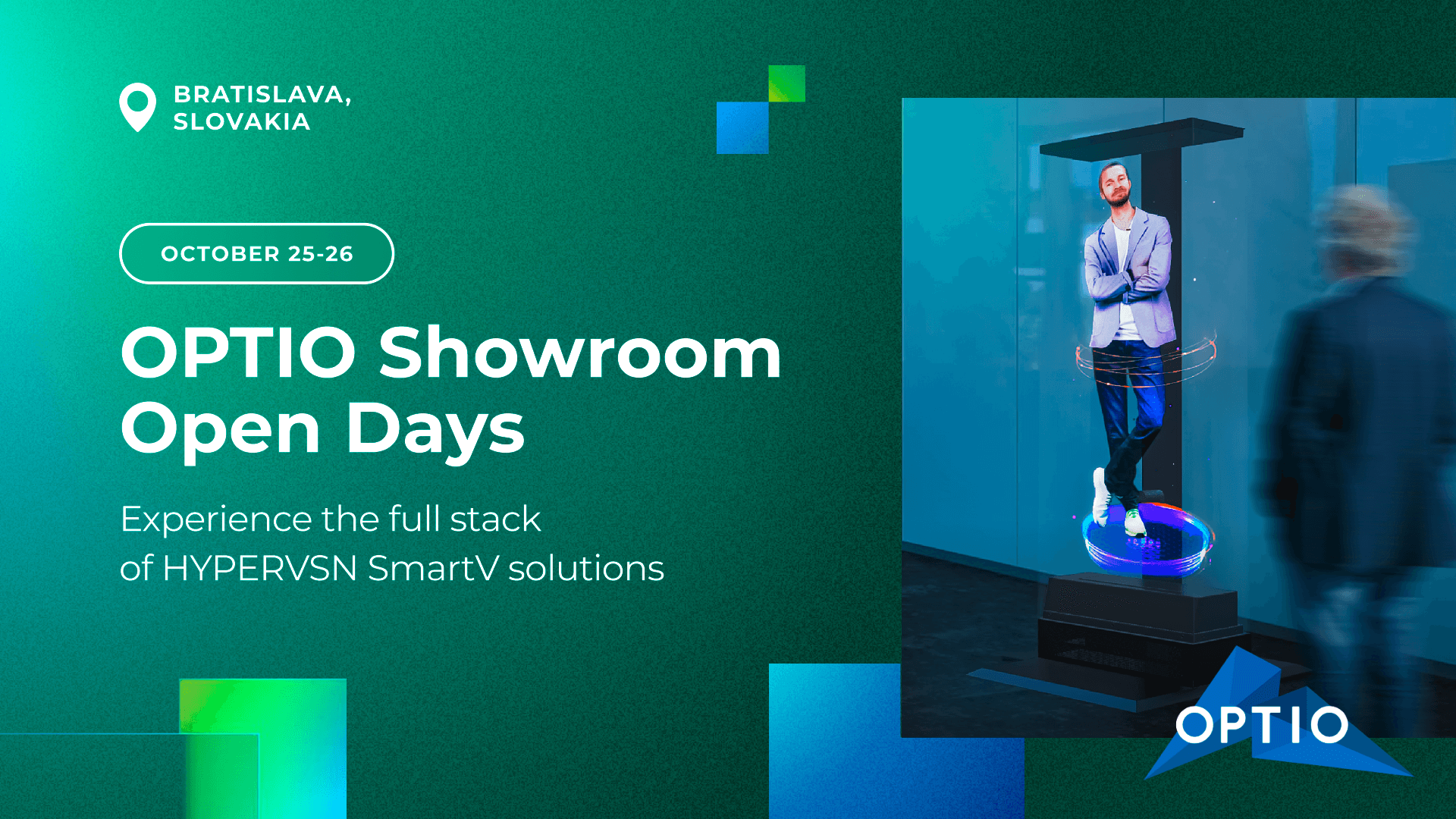 Slovakian Partner OPTIO, to Host Open Days Featuring HYPERVSN SmartV ...