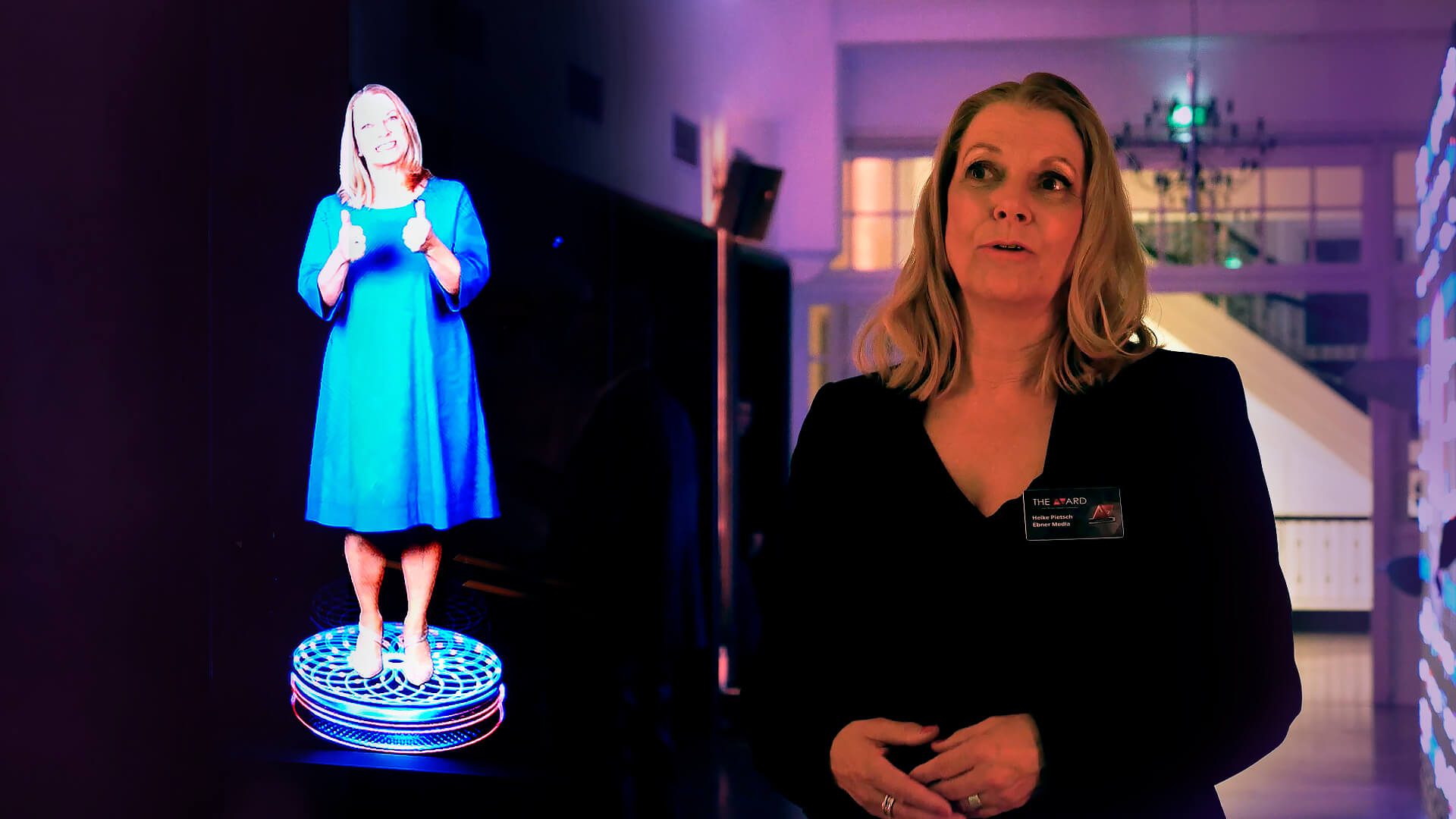 A Holographic Welcome to The AVard - HYPERVSN