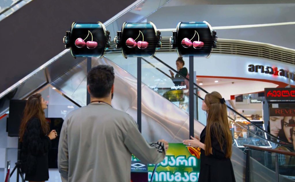 SmartV 3D Holographic Slot Machine - Interactive Solution | Holographic ...