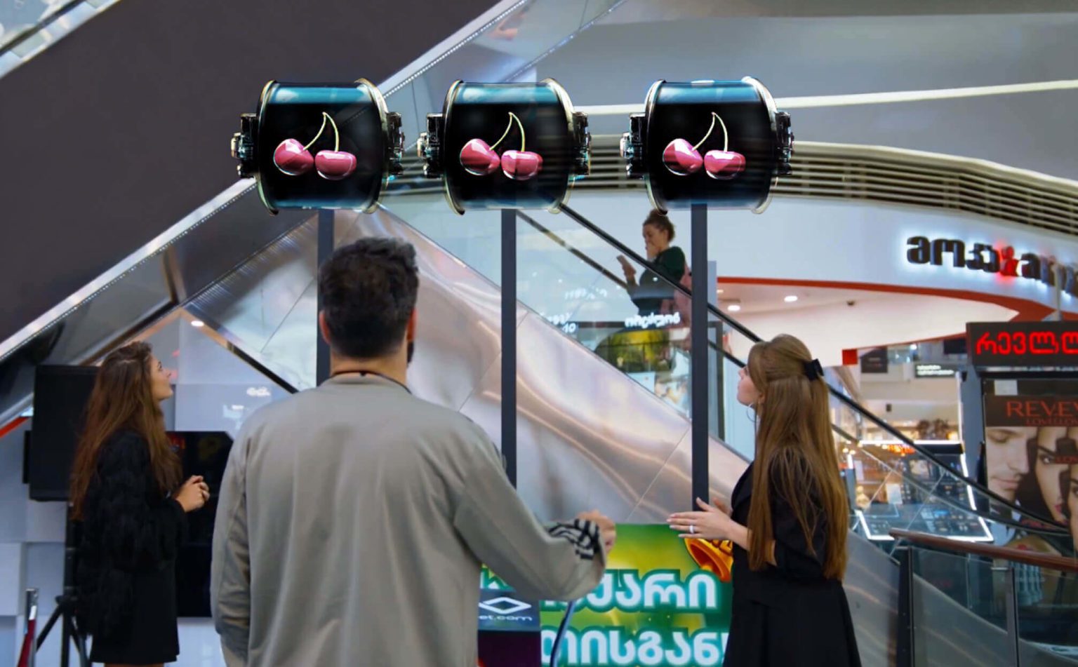 SmartV 3D Holographic Slot Machine - Interactive Solution | Holographic ...