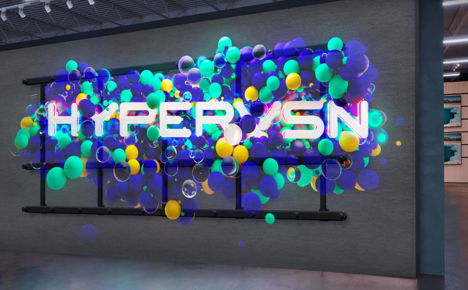 SmartV Wall Hologram Display Solution | Holographic Technology - HYPERVSN