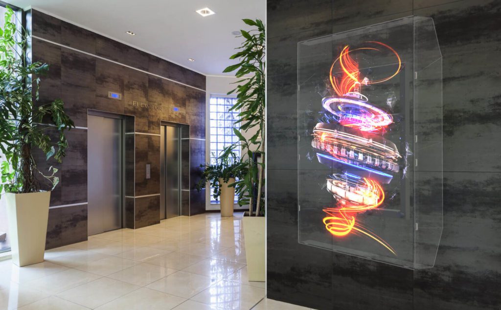 SmartV Wall Hologram Display Solution | Holographic Technology - HYPERVSN