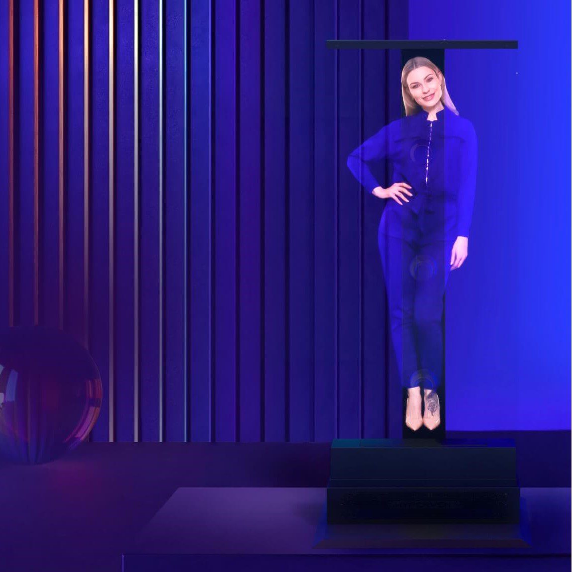 SmartV 3D Holographic Human Solutions - Hologram Projector | Holographic Technology - HYPERVSN