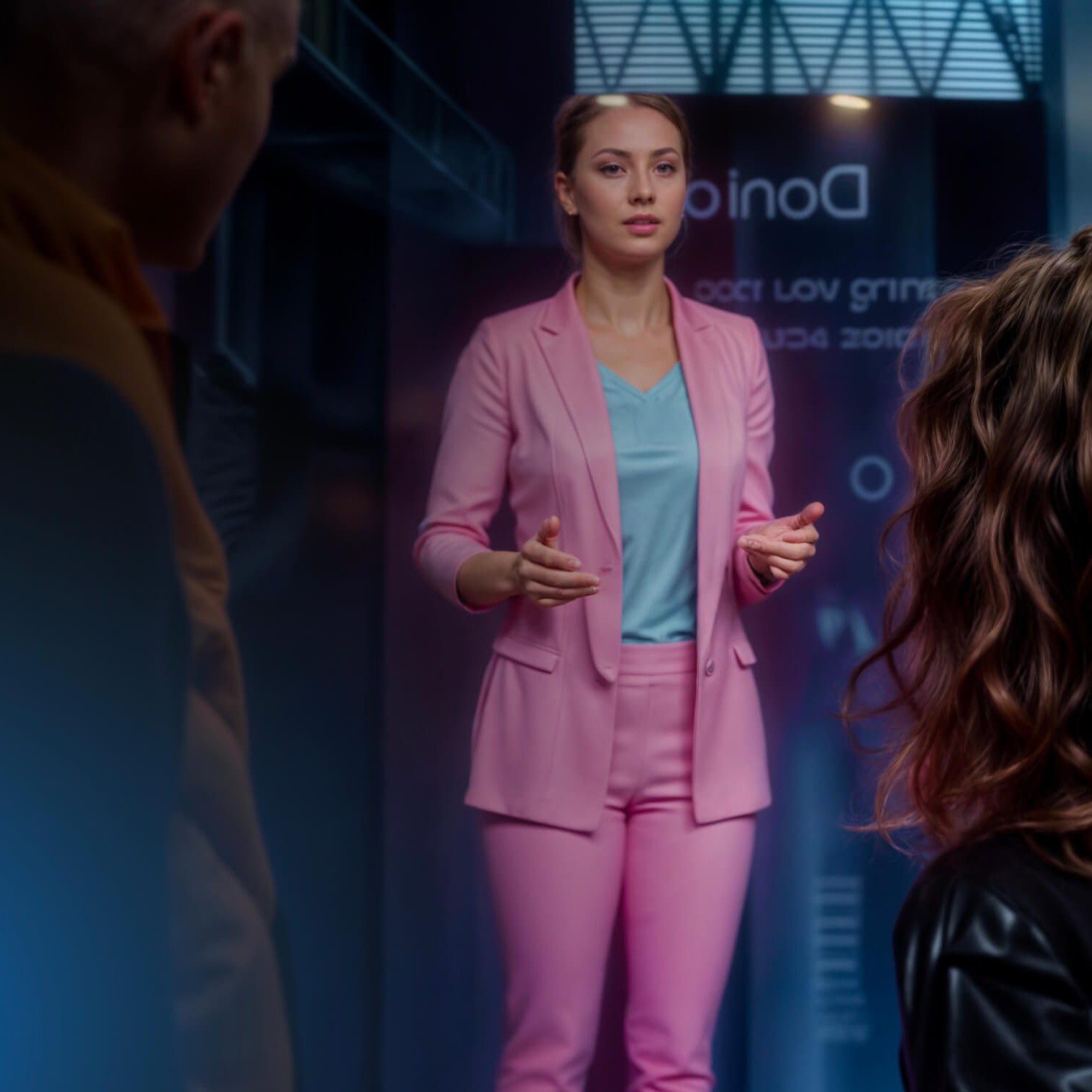 SmartV 3D Holographic Digital Avatar - Virtual Human | Holographic Technology - HYPERVSN