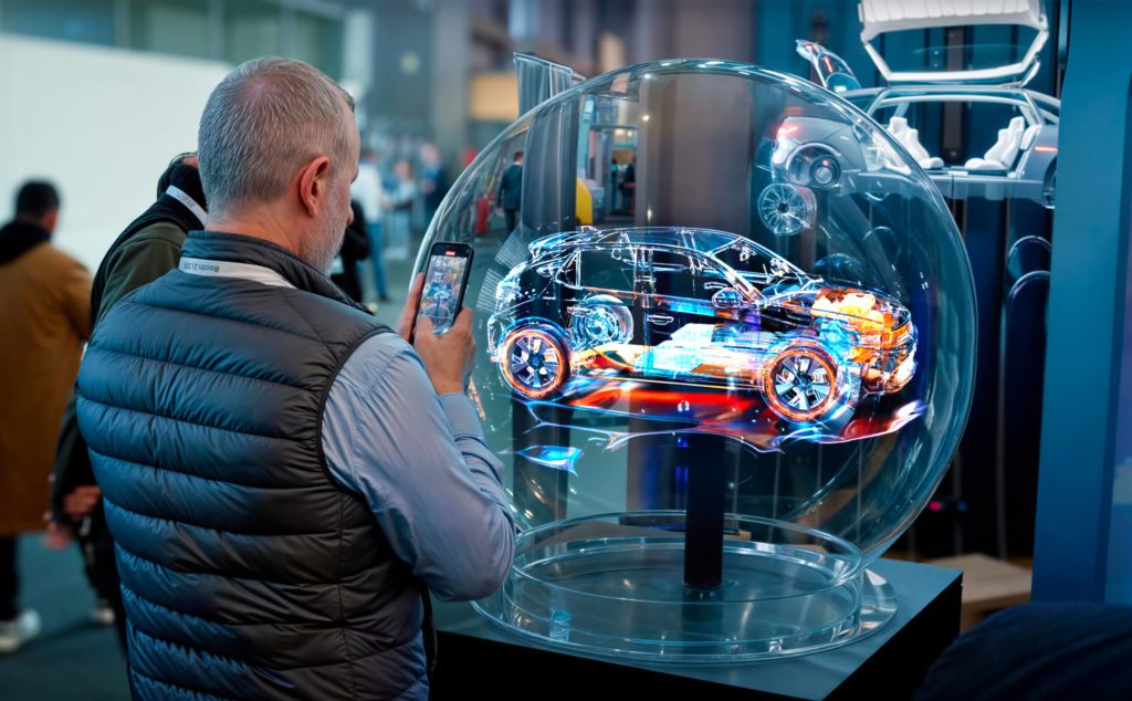 HYPERVSN SmartV Solo — Compact 3D Hologram Display