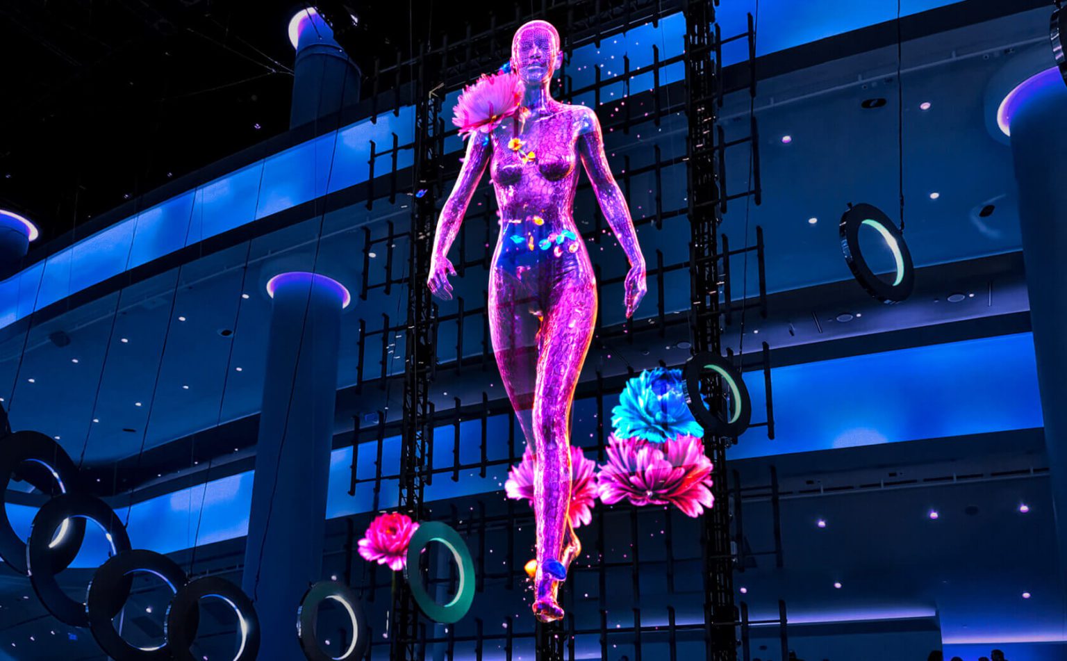 SmartV Wall Hologram Display Solution | Holographic Technology - HYPERVSN