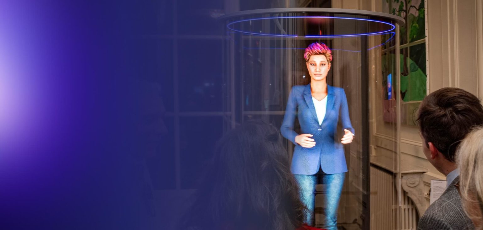 SmartV 3D Holographic Digital Avatar - Virtual Human | Holographic Technology - HYPERVSN